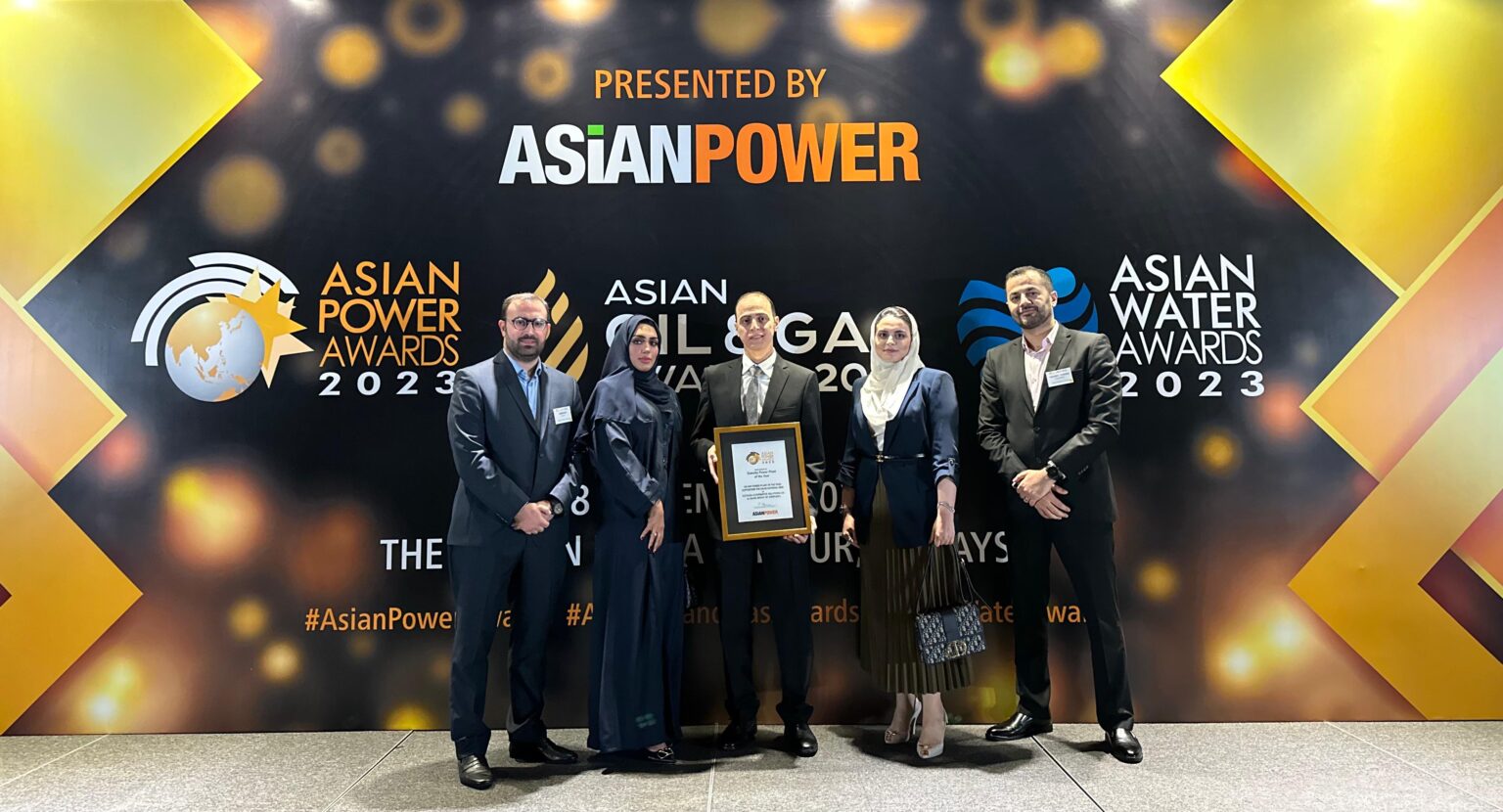 Altaaqa Wins Gold at the 2023 Asian Power Awards – Zahid Group