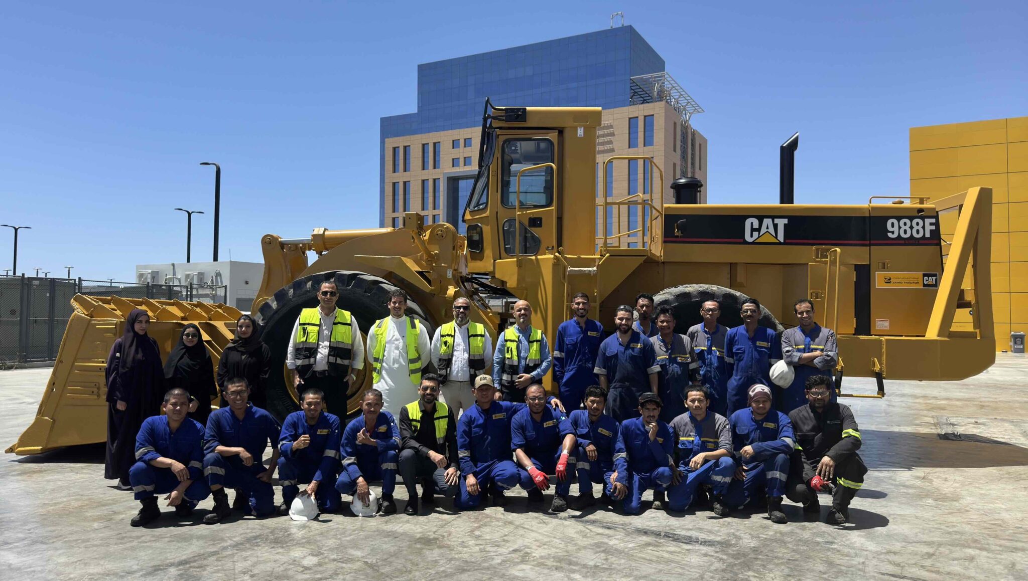 Zahid Tractor’s Jeddah Team Completes Second 988F Wheel Loader Rebuild ...